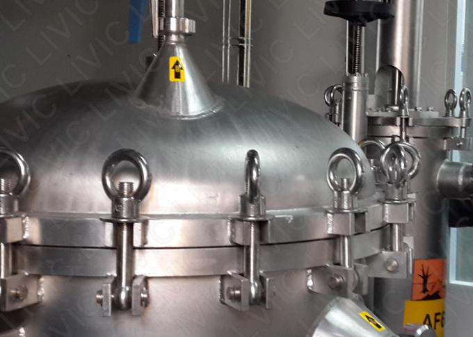 Stainless Steel Bag Filter Housing Quick Lock For Edible Oils Filtration