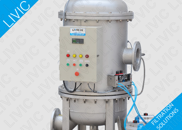 316L Material Backwash Water Filter System , Self Flushing Water Filter ...