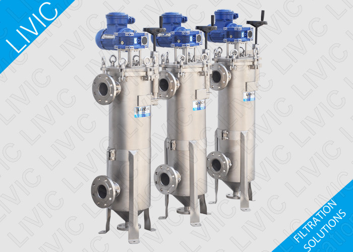 Motor Driven Industrial Water Filtration Systems , Low Cost Starch ...