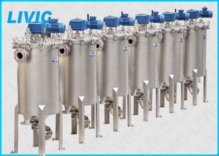 Self Cleaning Metal Edge Filter DFX Series For Honey And Polymer Filtration