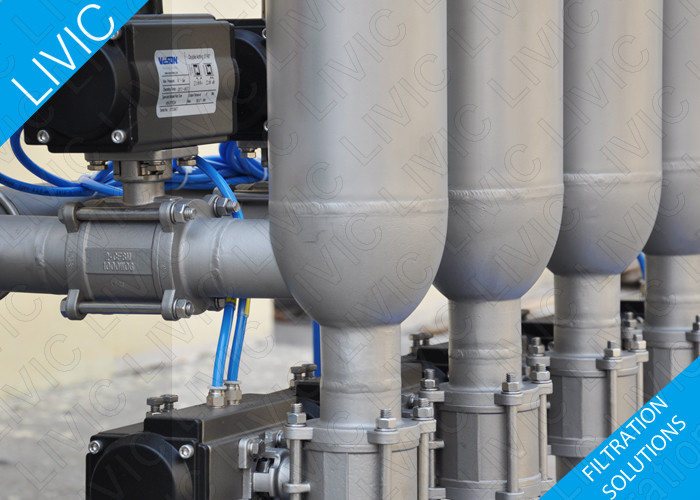 Self Cleaning Tubular Filter DN80 - DN400 For Cooling Circulating Water ...